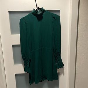 Reformation | Dresses | Reformation Archie Green Dress | Poshmark